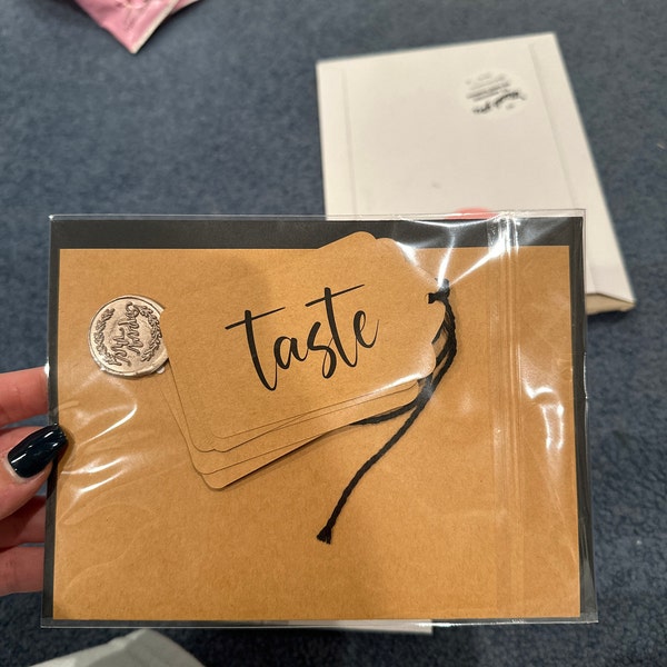 5 Senses Card Set - Being With You Makes Perfect Sense - Gift for Him ...