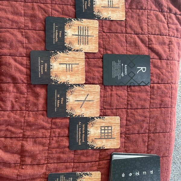 The Ogham Oracle - Celtic Oracle - Nordic Alphabet - Oracle - Oracle ...