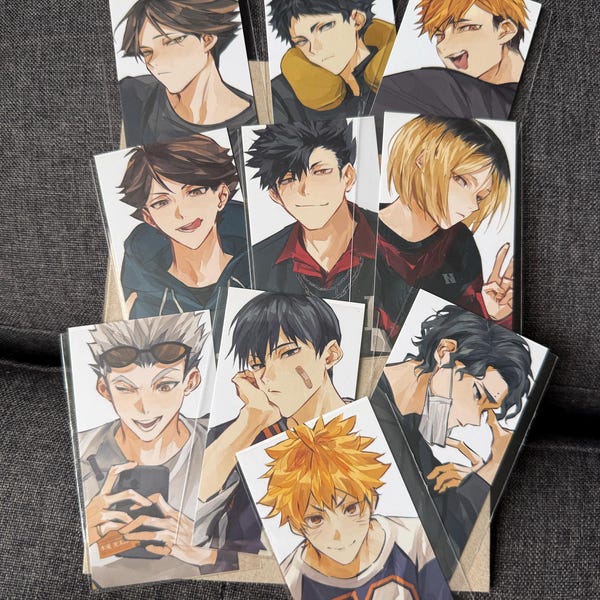 Photocard Oikawa Kageyama Haikyuu! (set 3ea) - Etsy