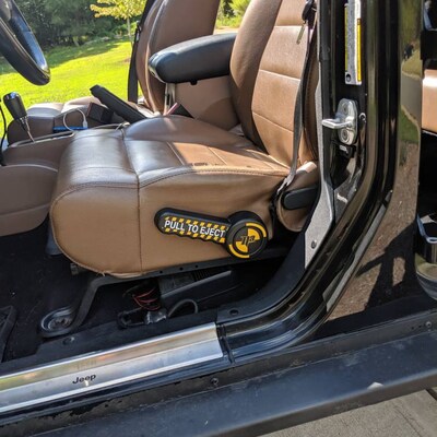 Pull to Eject Decal Kit for 2007-18 Jeep Wrangler JK/JKU - Etsy