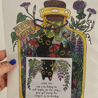 Kindness Potion Art Print - Etsy