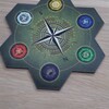 MK Compass Rose - Fanmade Mini Expansion for Mage Knight (1pcs) - Etsy