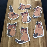 Cat-ra Sticker Pack - Etsy Australia