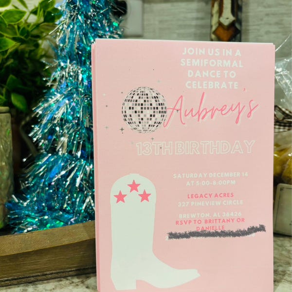 Instant Download - Let's Go Girls Birthday Invitation - Etsy