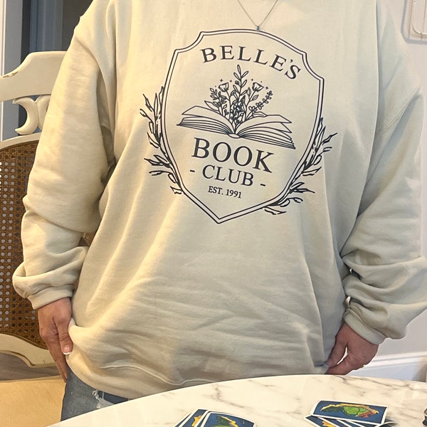 Belle's Book Shop Sweatshirt, Belle Princess Sweat, Beauty and the ...