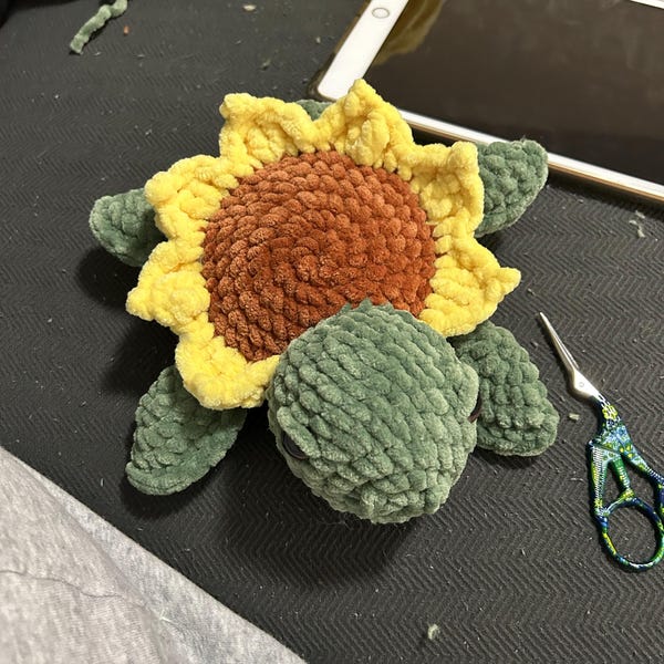 Pineapple Turtle Pattern Crochet PDF Download Beginner Friendly ...