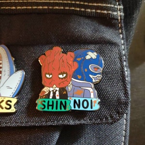 Dorohedoro Shin X Noi Hard Enamel Pin - Etsy
