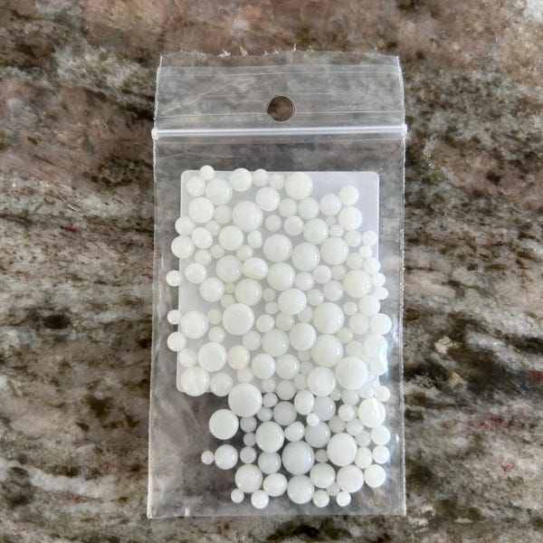 6mm Glass Dots - COE 90 Bullseye Glass - 33 Colors! - Etsy