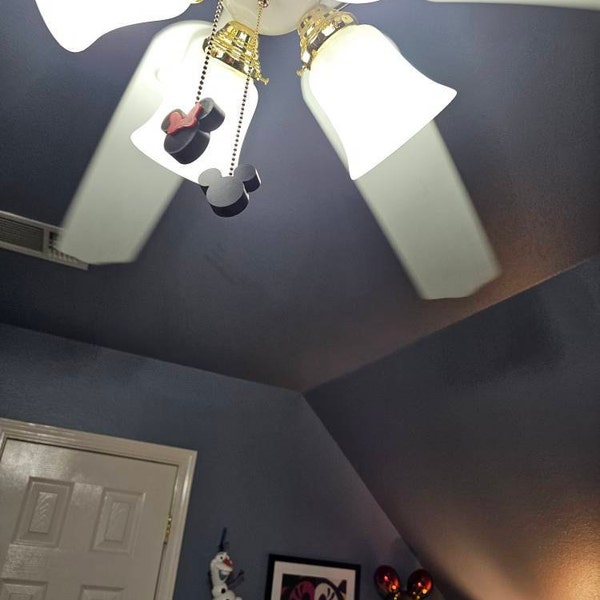 Mickey Mouse Ceiling Fan Pull | Disney Bedroom | Disney Home Decor - Etsy