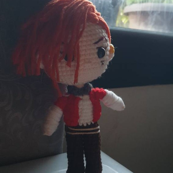 Crochet Arcane Vi Plush Doll, Criminal Character, LOL Stuffed Toy, Game ...