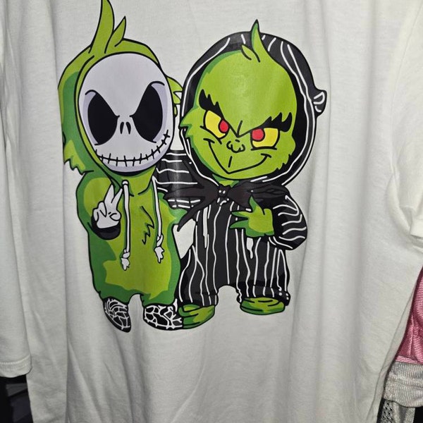 Grinch Latte Coffee DTF Transfers Ready to Press, Direct to Film ...