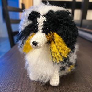 Sheltie shetland Sheepdog Dog Crochet Pattern - Etsy Canada