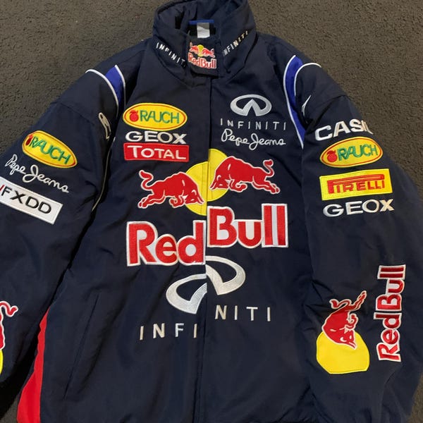 Adult F1 Vintage Lexus Racing Jacket Embroidered Cotton Padded Lexus ...