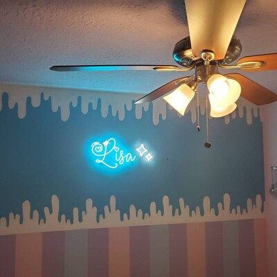 Custom Neon Sign Name for Kids Bedroom, Neon Sign Led Light, Neon Sign ...