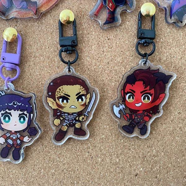 Amphibia, Anne, Marcy and Sasha Keychains Epoxy - Etsy