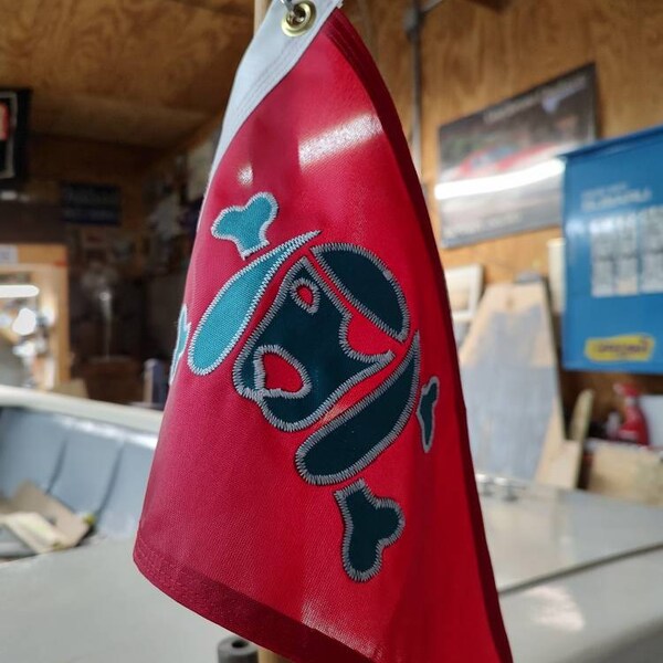 Boat Name Flag Custom Flags Nautical Gift for Him the Flag Chick - Etsy