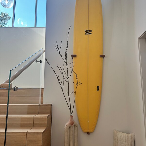 Vertical Carved "aloha" Wall Display Storage Racks Hangers 3pc Teak ...