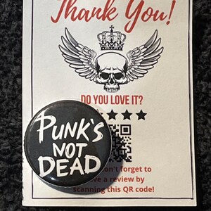 Punk Pins Pinback Punk Buttons Anarchy Anti-racist - Etsy