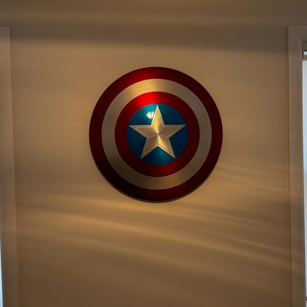 US Agent Shield - John Walker Cosplay - Custom Metal Captain America ...
