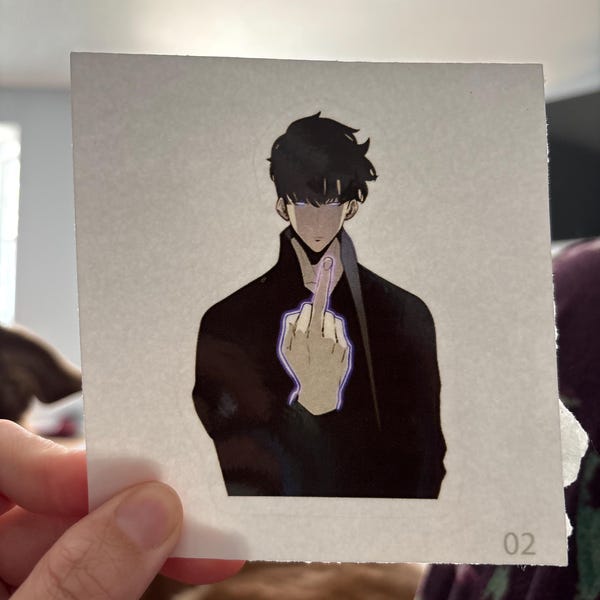 Toji Sticker, Toji Fushiguro, Kiss-cut Stickers, JJK, Anime, Cute Gift ...