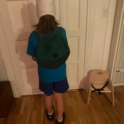 Adventure Time Finn/fionna Backpack handmade and Fully Functional - Etsy