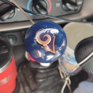 NFL Billiard Pool Ball Shift Knob Threaded Custom Shifter - Etsy