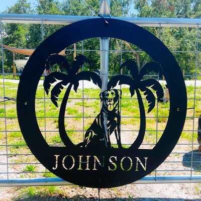 Custom German Shepherd Address Sign, Personalized Welcome German ...