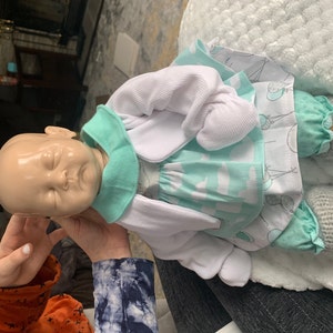 Reggie's Pretty Party Dress Pattern PDF fits Waldorf Doll - Etsy