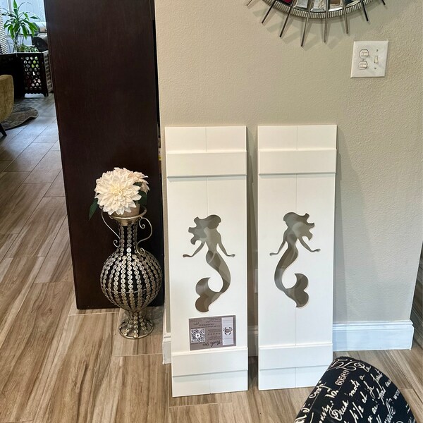 Exterior Shutter, Flamingo Board and Batten, Florida Shutter, Sold ...