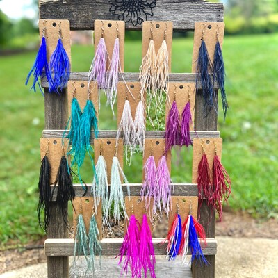 Leopard .75 Wooden Hoops Findings Blanks Supplies 5pair - Etsy