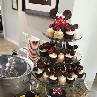 Minnie Mouse Food Signs-set of 8 - Etsy