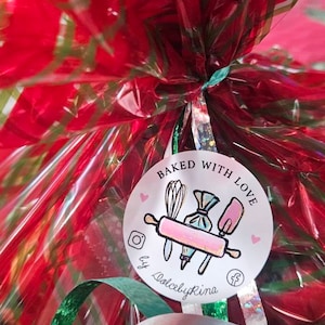 Personalized Stickers, Business Bakery Stickers, Bakery Business ...