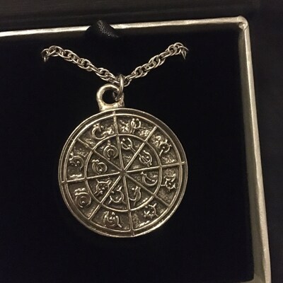 Steel Alphabet Medallion, Officially Licensed Mistborn Jewelry With ...