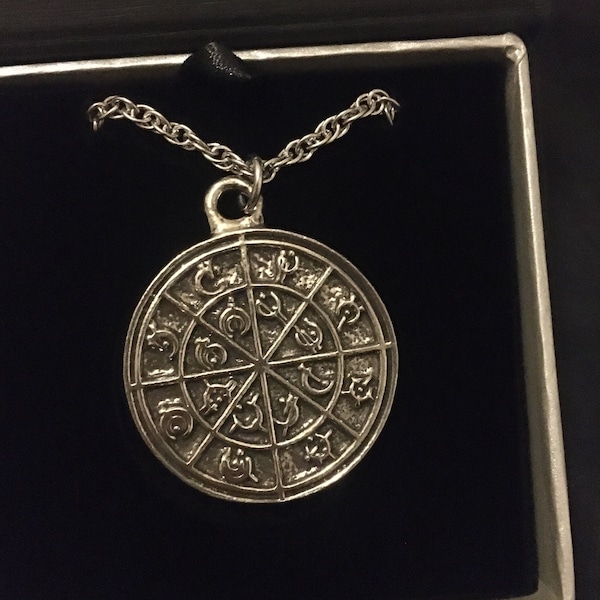 Steel Alphabet Medallion, Officially Licensed Mistborn Jewelry With ...