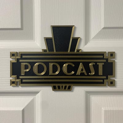 Custom Art Deco Sign Decor Home Art Deco 3D Printed Decoration Interior ...