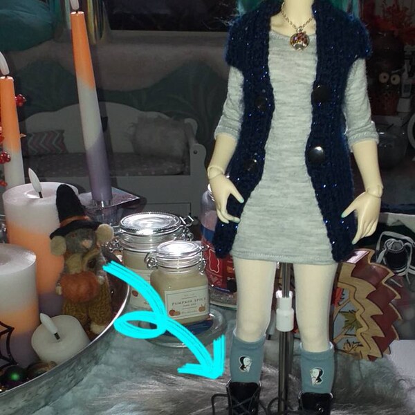 Fatiao New Lati Yellow Pukifee Luts Tiny 1/8 BJD Dolls Lace-up Fur ...