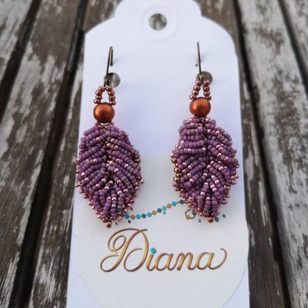 SPRUCE BRANCH BALL Peyote Stitch Pattern Beaded Christmas Ornament ...