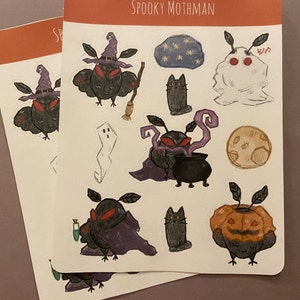 Red Sticker Sheet Autumn Aesthetic Stickers Bujo Stickers - Etsy