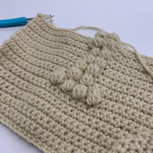 Large Bobble Stitch Alphabet (chart Only) - Etsy