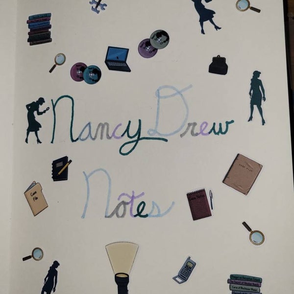 Nancy Drew Stickers | Aesthetic Stickers | Laptop Stickers | Notebook ...