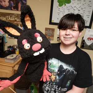Handmade Ventriloquist Dummy Furry Rabbit Monster Professional - Etsy