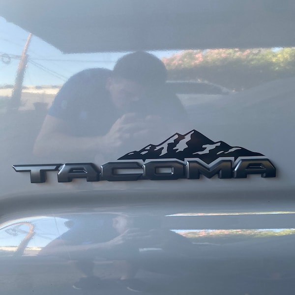 3rd Generation Tacoma Mountain Decals - Vinyl Stickers for Truck Badge ...