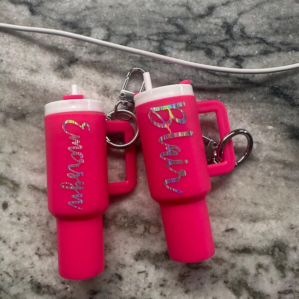 Personalized Keychain | Custom Keychain | Name Keyring | Chapstick ...