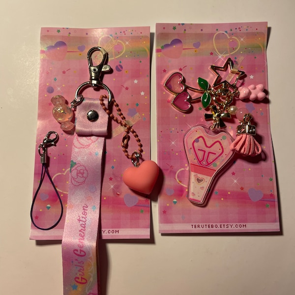SNSD Keychain / Girls Generation Light Stick / Snsd Lanyard / GG ...