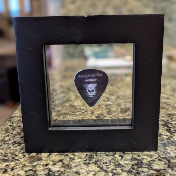 Guitar Pick Display - Black - 8" X 10" Double Sided Horizontal - Holds ...