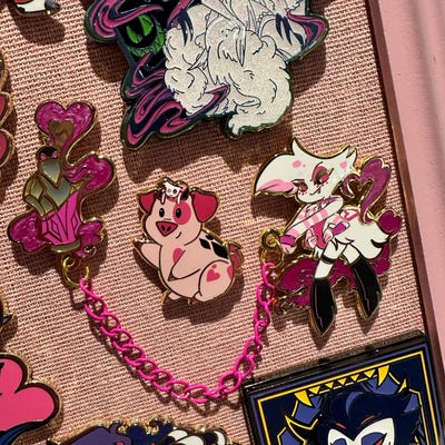 Zelda Sakura Cherry Blossom Korok Dyed Metal Pin - Etsy