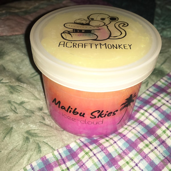 Malibu Skies, Icee Cloud Slime, Cloud Slime, Icee Slime, Slime for ...