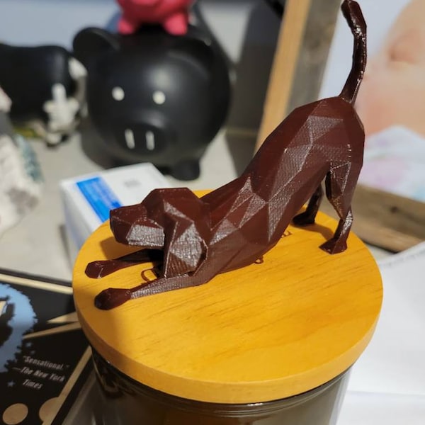 Labrador Retriever Figurine , Dog Figurine, Black Lab Figurine, Black ...