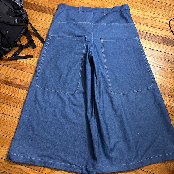 Phat Pants Wide Leg Rave Pants - Oversized Skater Baggy Jeans - Digital ...