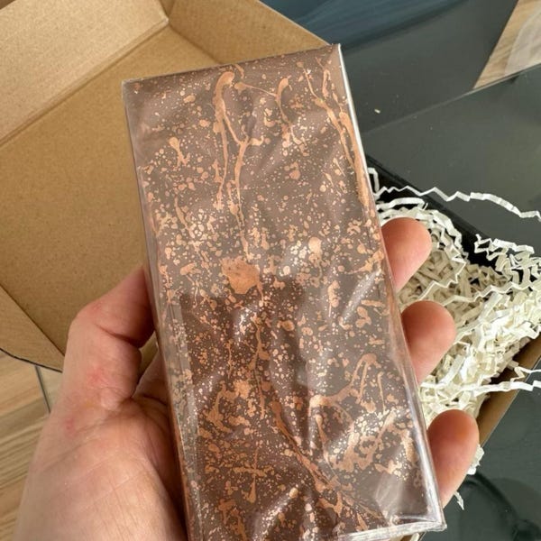 Pistachio Kataifi Chocolate Bar Dubai Inspired - Extra Thick Viral Dubai Chocolate Bar, High ...